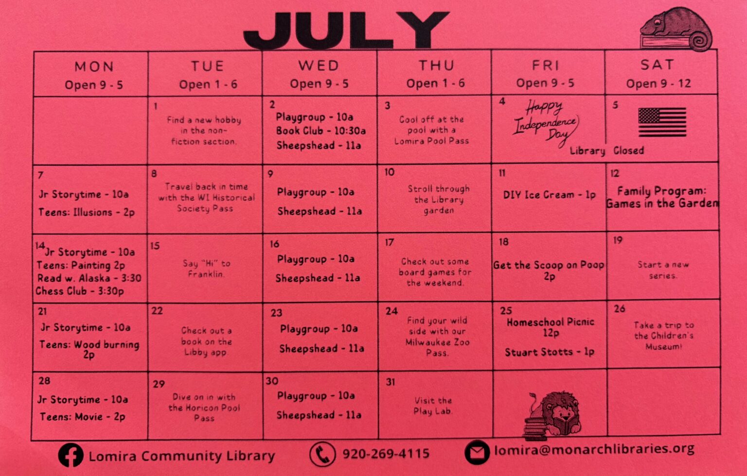 Lomira Quad/Graphics Community Library